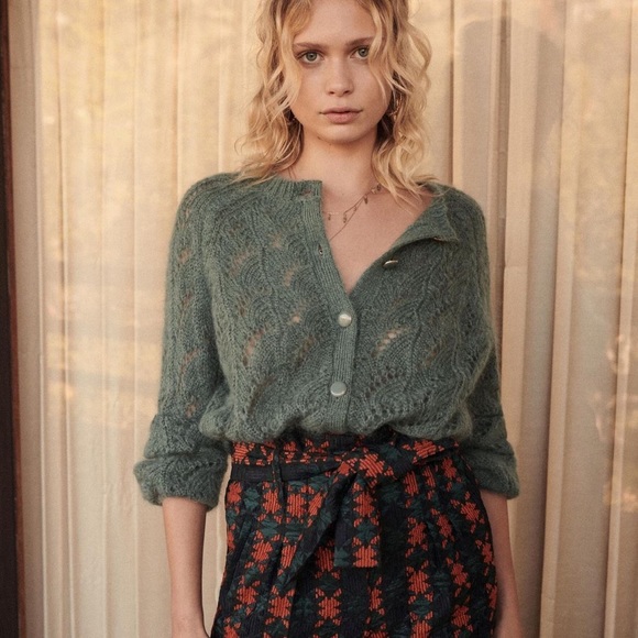 Sezane | Sweaters | Sezane Sam Szs Sage | Poshmark